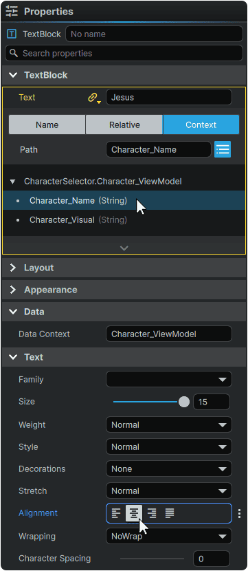 🎓 Creating a Character Selection Screen in Noesis Studio - Documentation | NoesisGUI